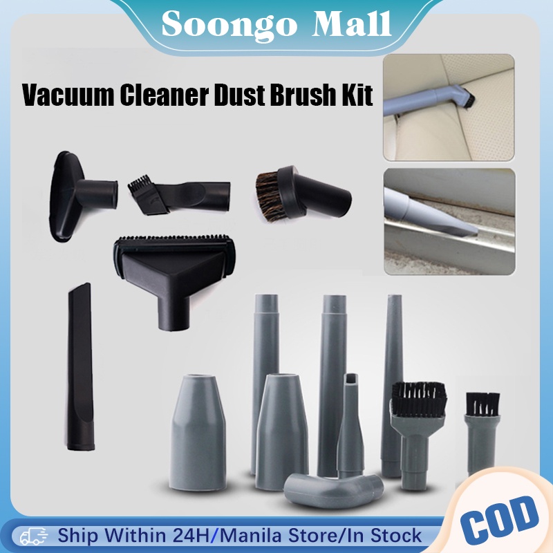 14PCS Vacuum Cleaner Brush Head Set 32/35mm Suction Head Flat Nozzle ...
