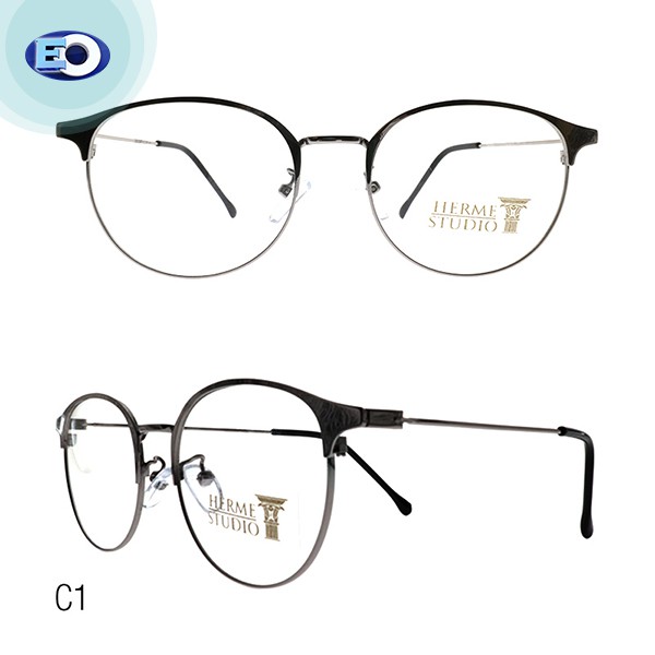 EO Herme Studio HS19933 Frame with Free Multicoated Lens / Non-graded ...