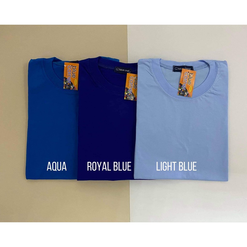 Original Blue Corner Round Neck Premium Cotton T-shirt Unisex for Men ...