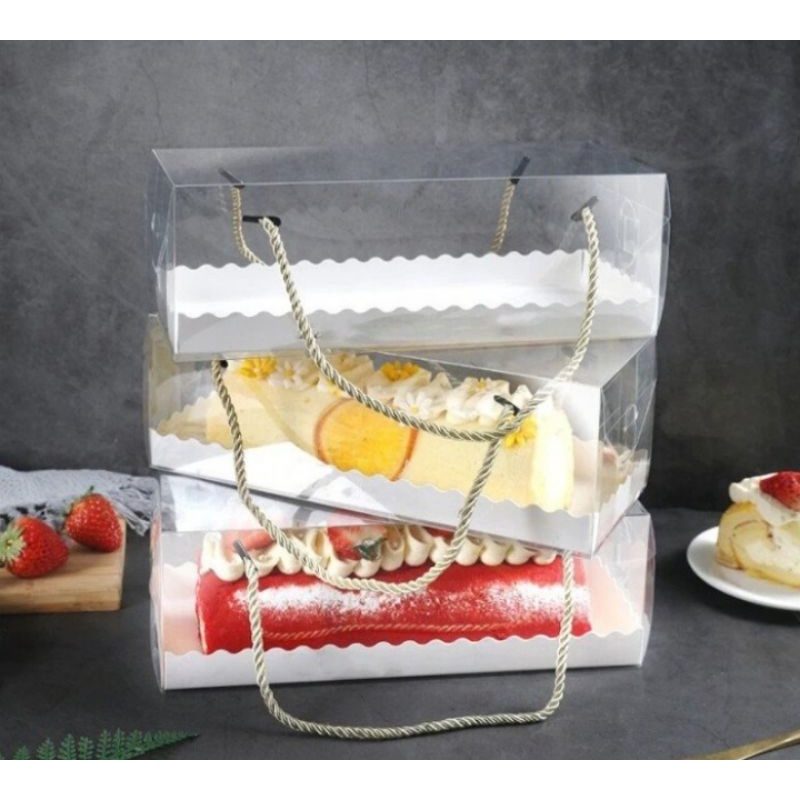 Transparent Mica Hampers Cake Box | Shopee Philippines