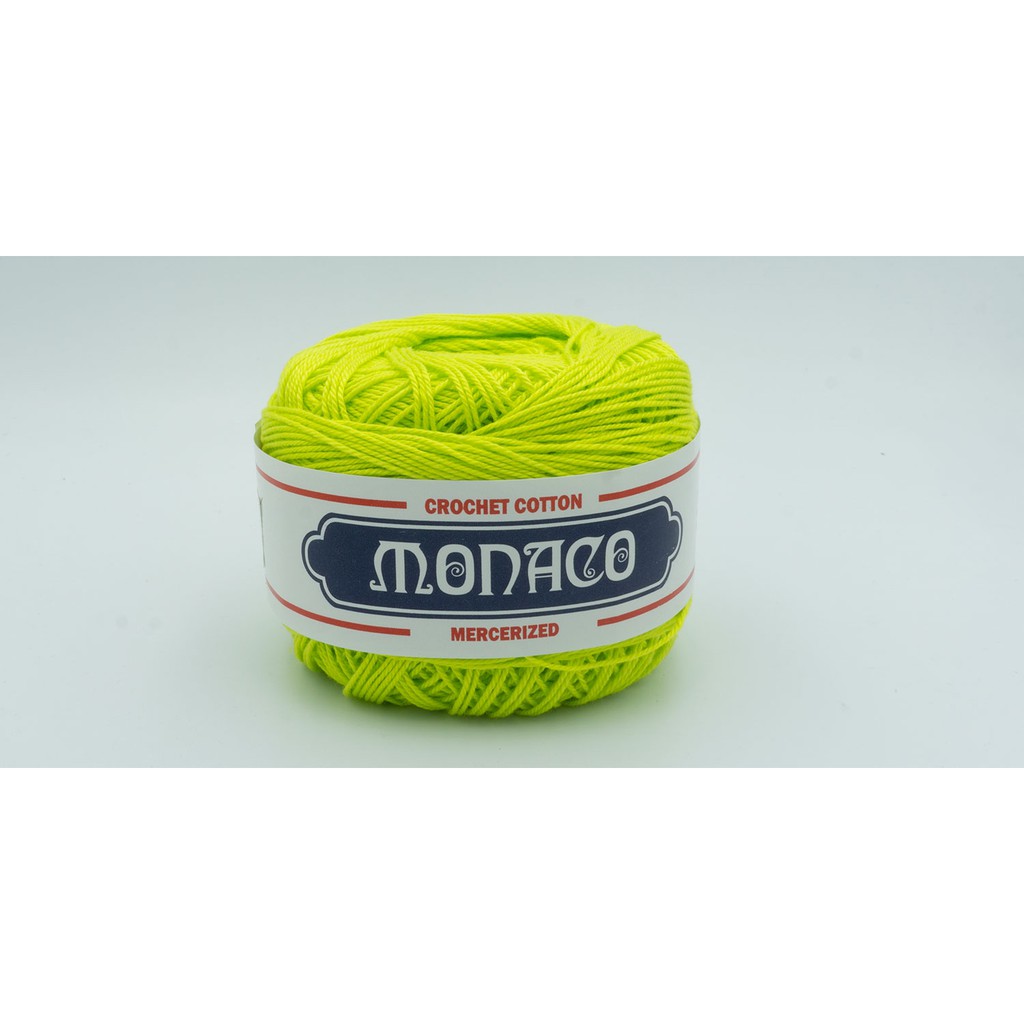 3 Ply Monaco Crochet Thread (Part 1 Shades of Green and Brown) | Shopee ...