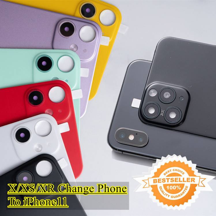 Change to 11/11 Pro MAX/12 PRO Phone Back Film bare feel Rear Membrane Compatible For XR/X/XS/XS ...