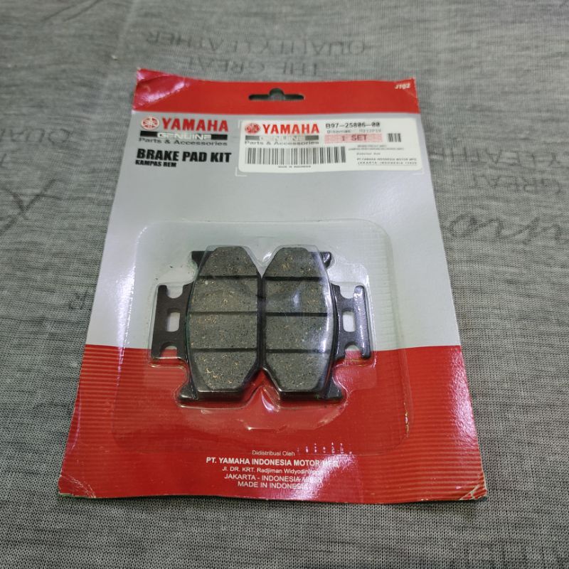 Brake Pad Rear Yamaha R15 V3 WR155R Genuine | Shopee Philippines