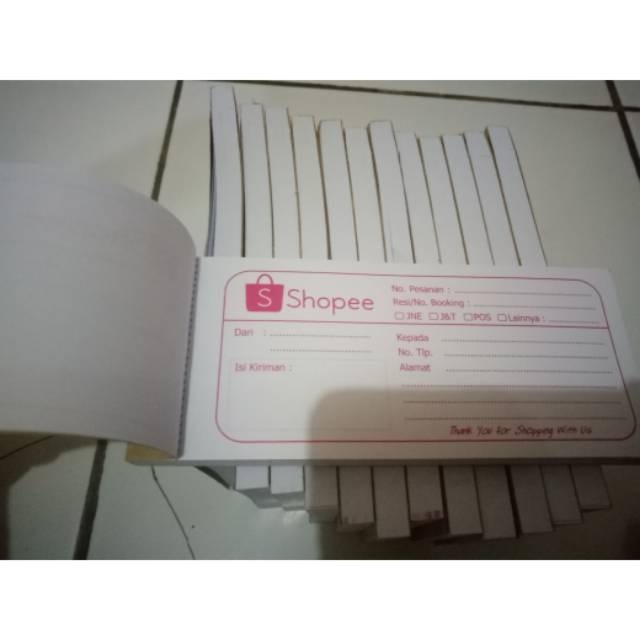 Shopee Delivery Label contains 100 sheets | Shopee Philippines