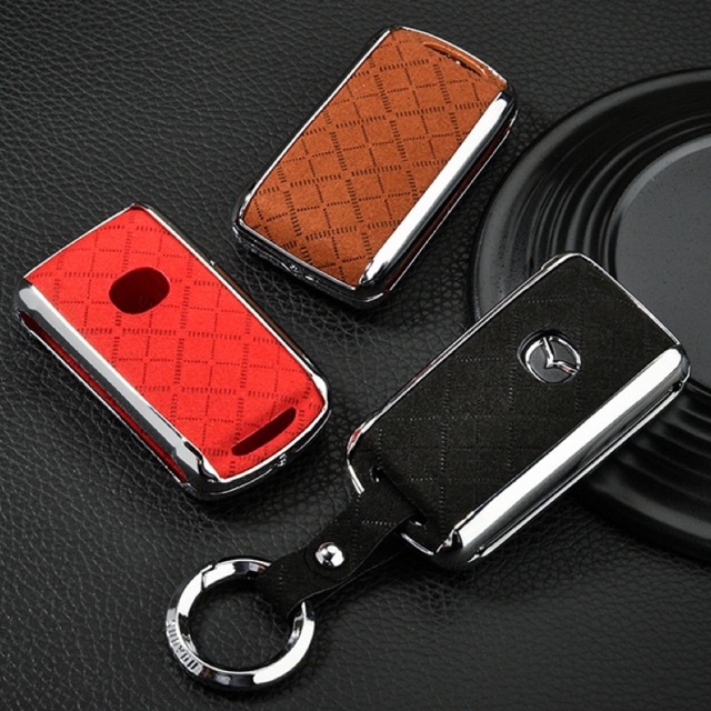 Mazda 3 All New KEYCHAIN - CX30 -CX3 (Alcantara Leather) | Shopee ...