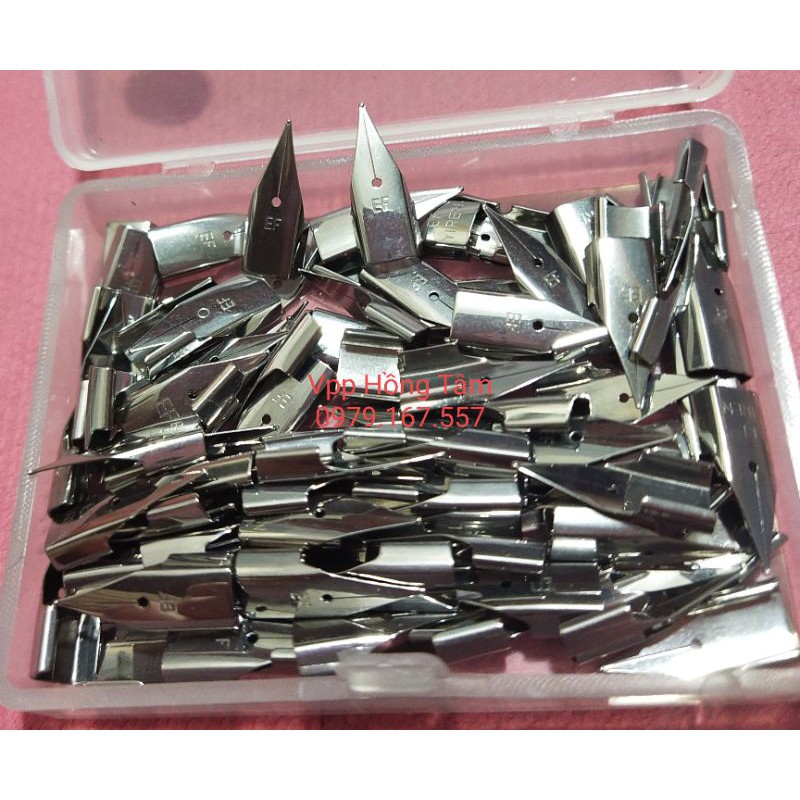 Combo of 5 EF fountain pen replacement nibs (small EF nibs for DS pens ...