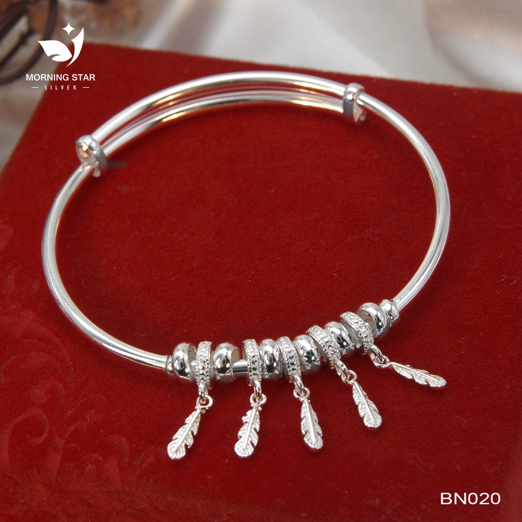 Morning Star Silver 925 Italy Silver Bangle For Women Classy Design ...