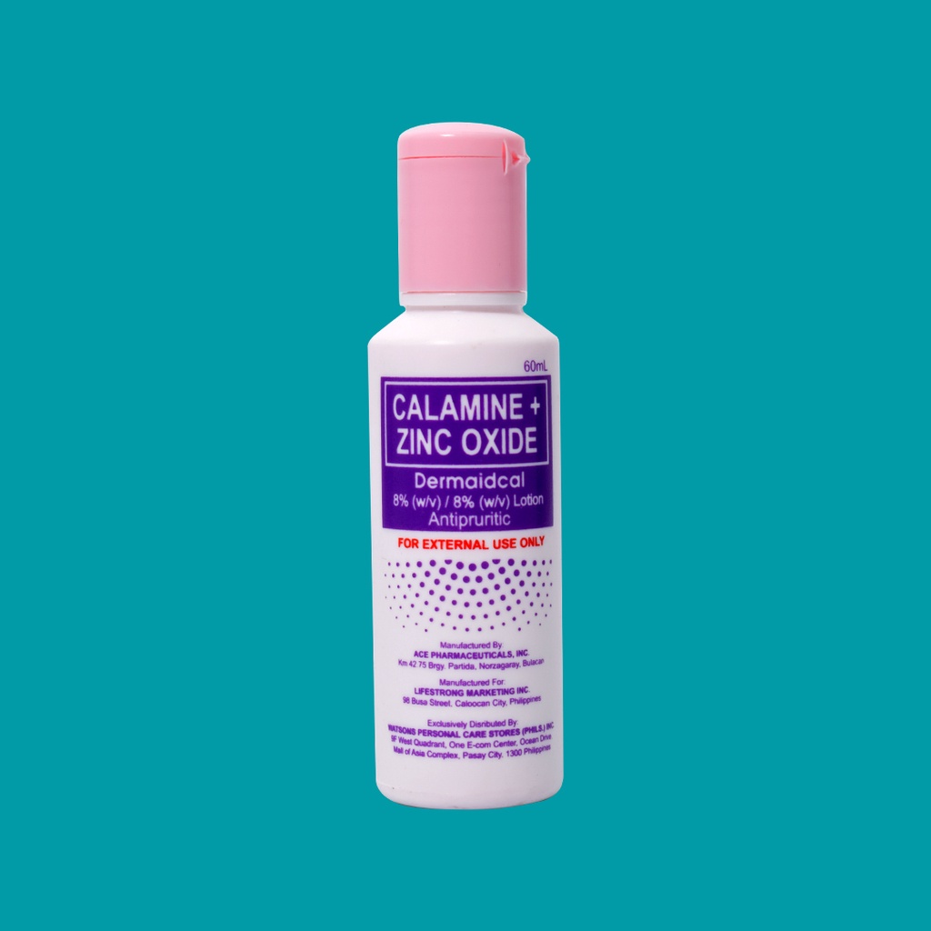 DERMAID Calamine and Zinc Oxide 60ml | Shopee Philippines