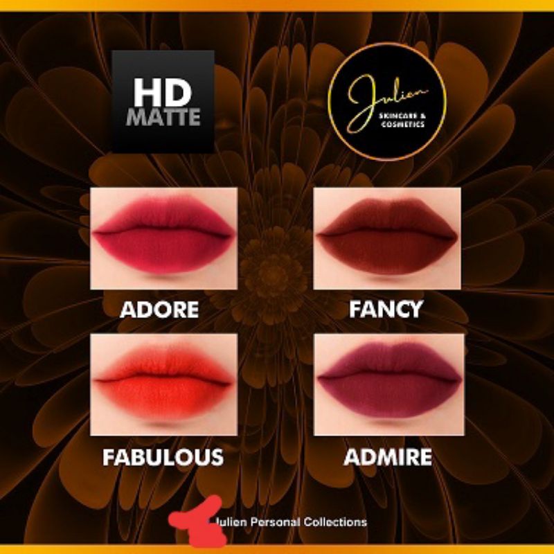 Julien Organic HD Matte Tint 4 Shades - On Hand Fast Shipping | Shopee ...