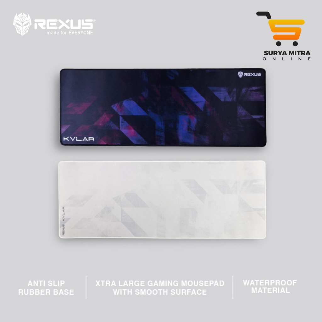 Rexus Kvlar T10 Speed Edition XL - T=10 Gaming Mousepad | Shopee ...