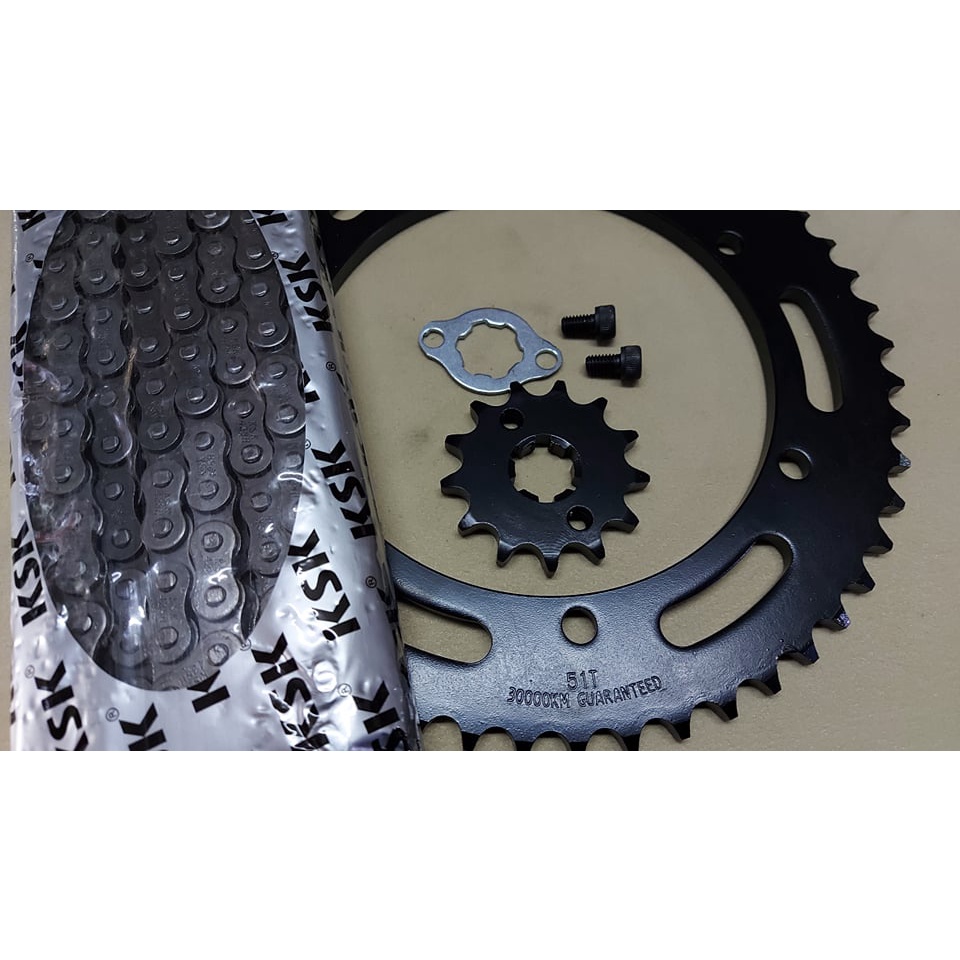 kmx125 kmx sprocket 428 14t-48t 13-51 14-51 with 428H chain heavy duty ...