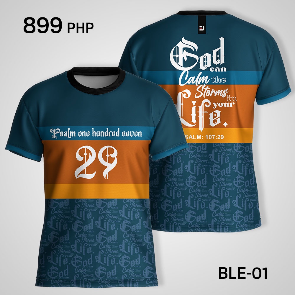 Christian Bible Verse T- Shirt J3D Apparel | Shopee Philippines