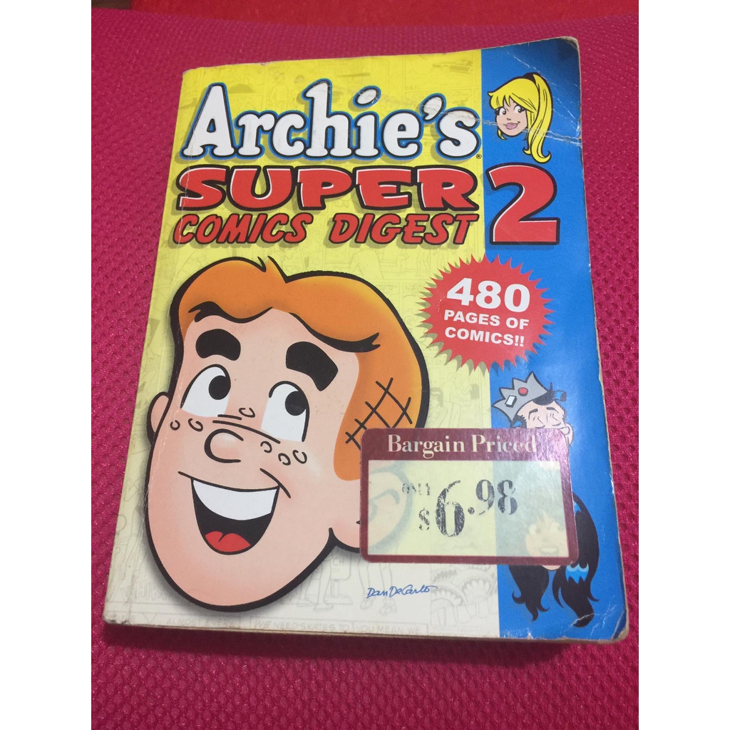 Preloved Archie's Super Comics Digest 2 Magazine - 480 pages of comics ...