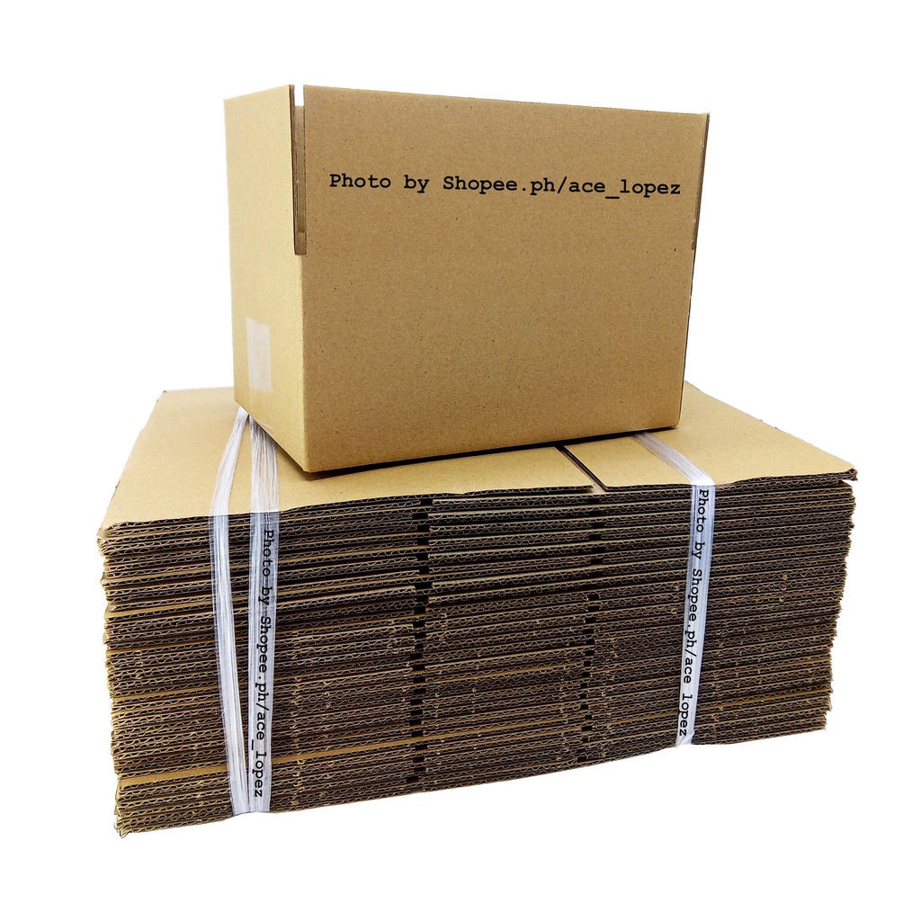 Shipping Box B (Dimension 23cm L x 14cm W x 10cm H) Single wall Bundle ...