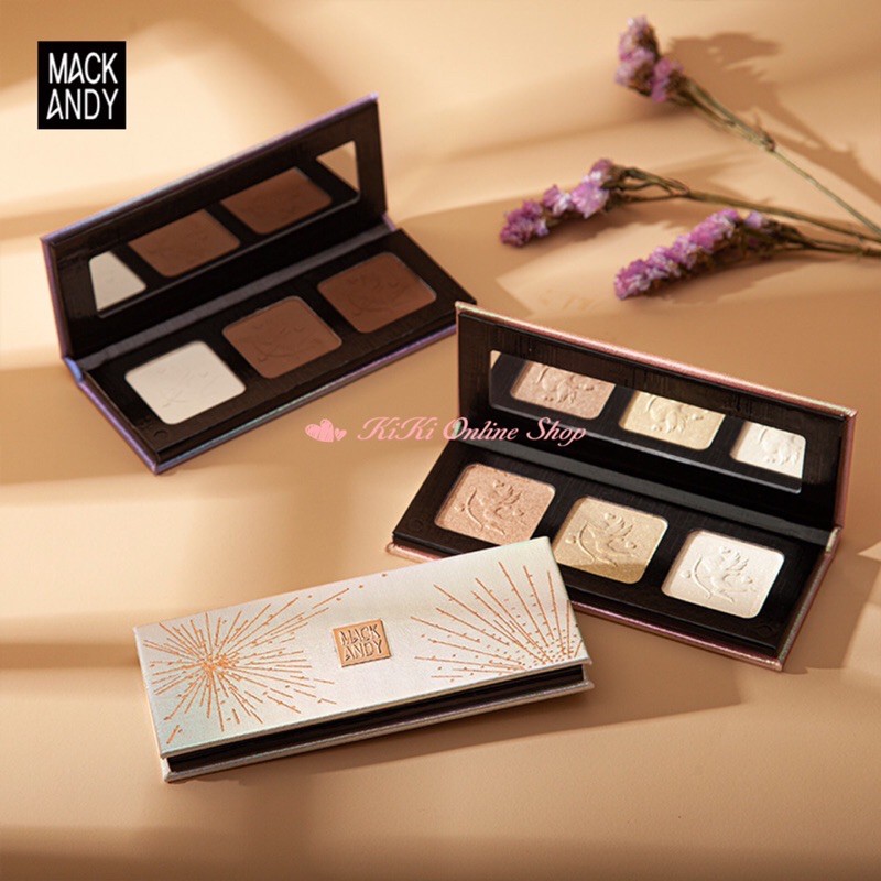 Mack Andy 3 color eyeshadow / shadow ( ready stock ) | Shopee Philippines