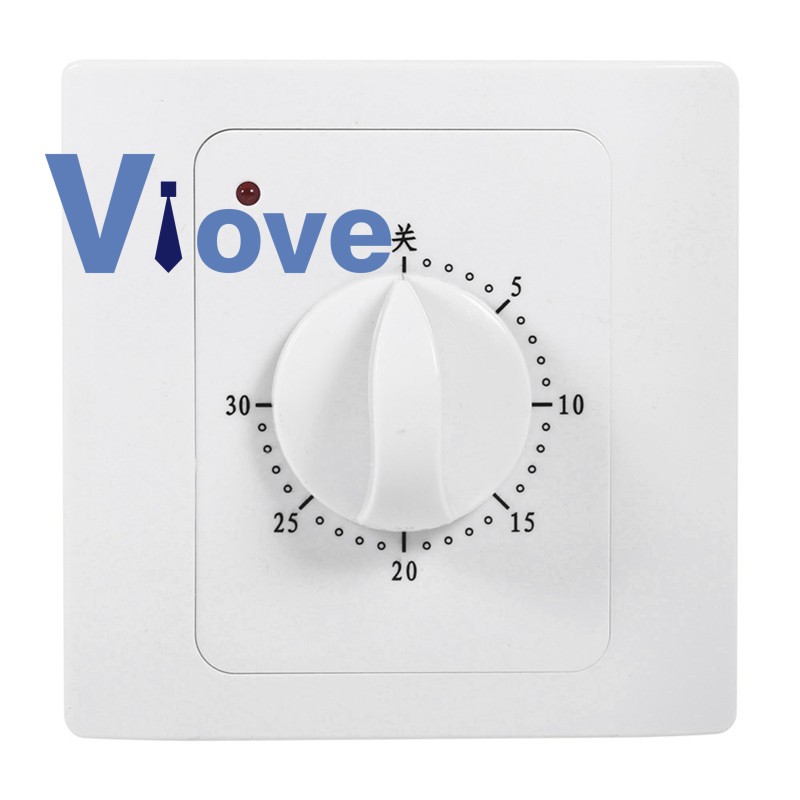 Ac 220V 10A 30Min Countdown Timer Switch Electric Digital Time Socket ...