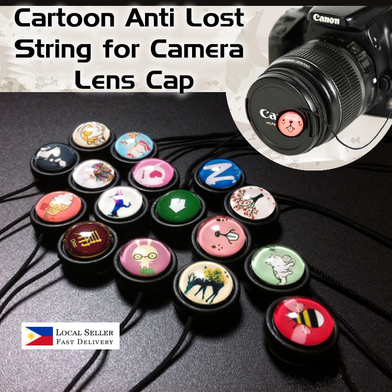 Cartoon Anti Lost String for Camera Lens Cap | Shopee Philippines