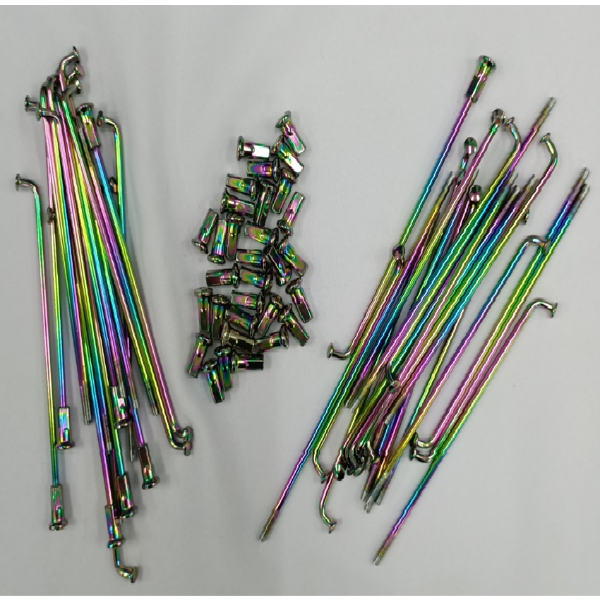 RTG - SPOKES / RIOS - 9G X 150 MM RAINBOW- HIGH QUALITY MOTOR PARTS ...