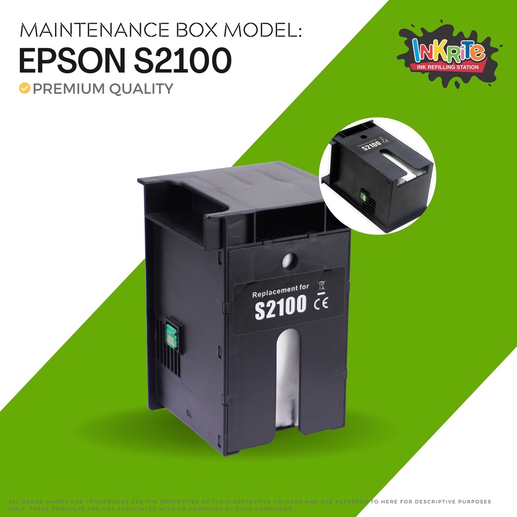 Inkrite C13S210057 S2100 Maintenance Box for Epson SC-F530 SC-F531 SC ...