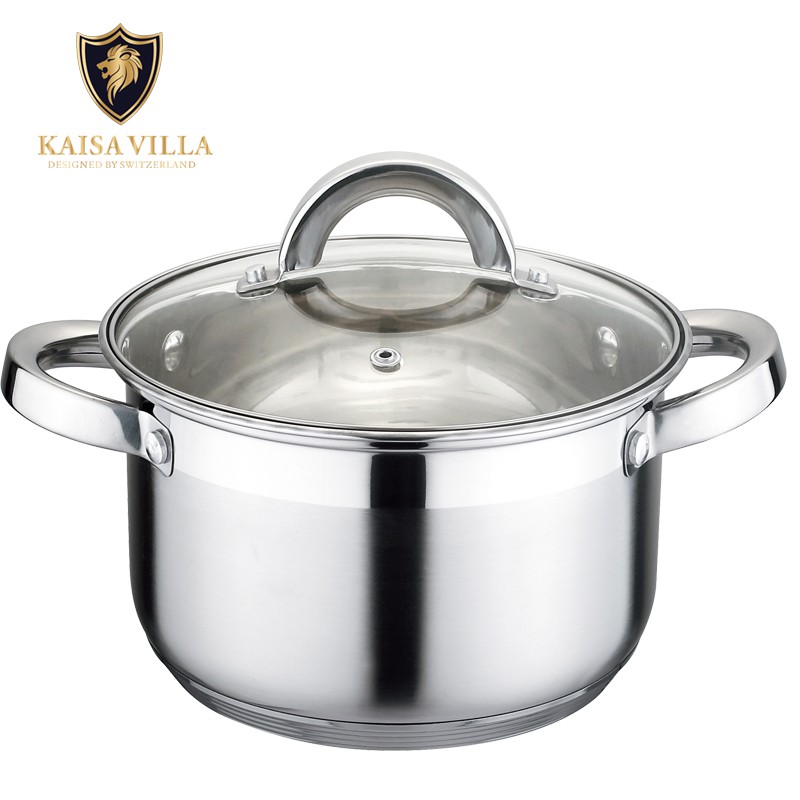 Kaisa Villa casserole with lid stainless Steel soup pot cooking pot ...