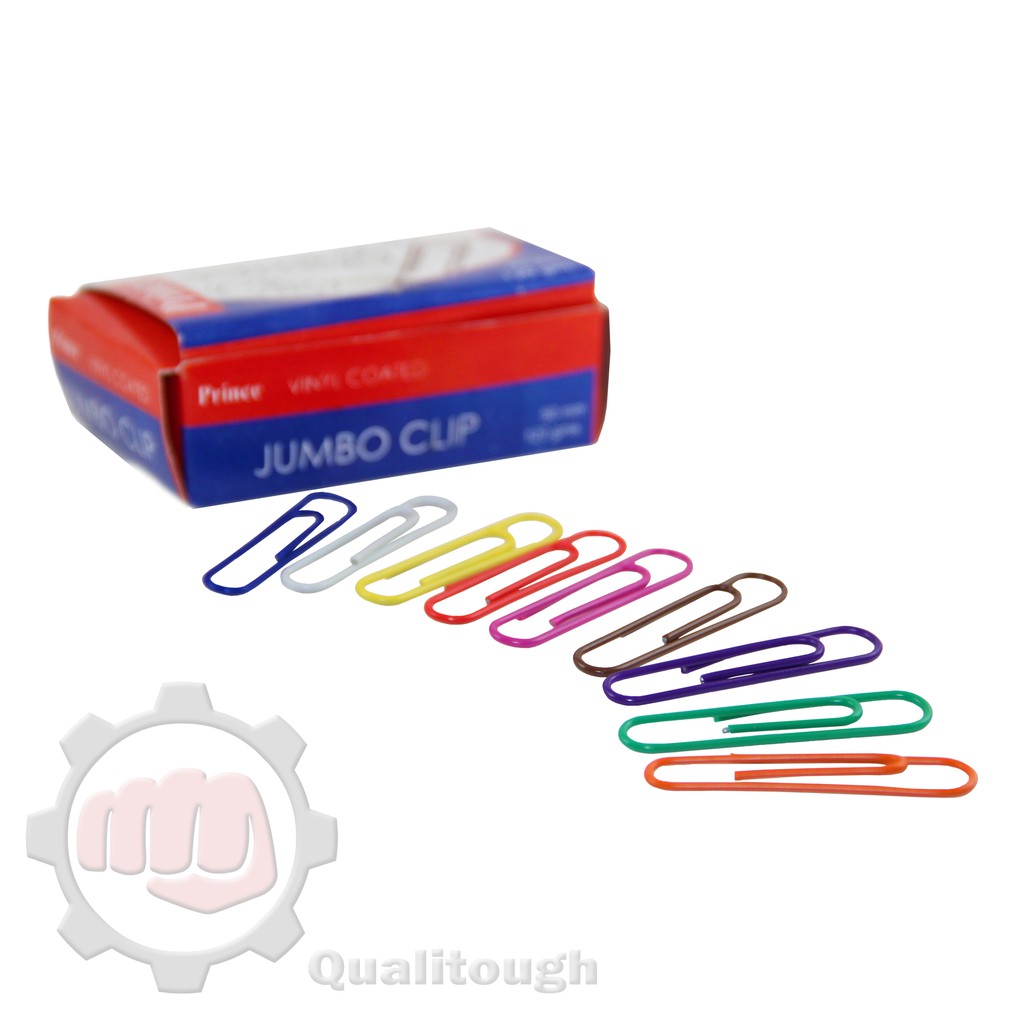 Wells coated paper clip jumbo (50mm) 120grams | Shopee Philippines