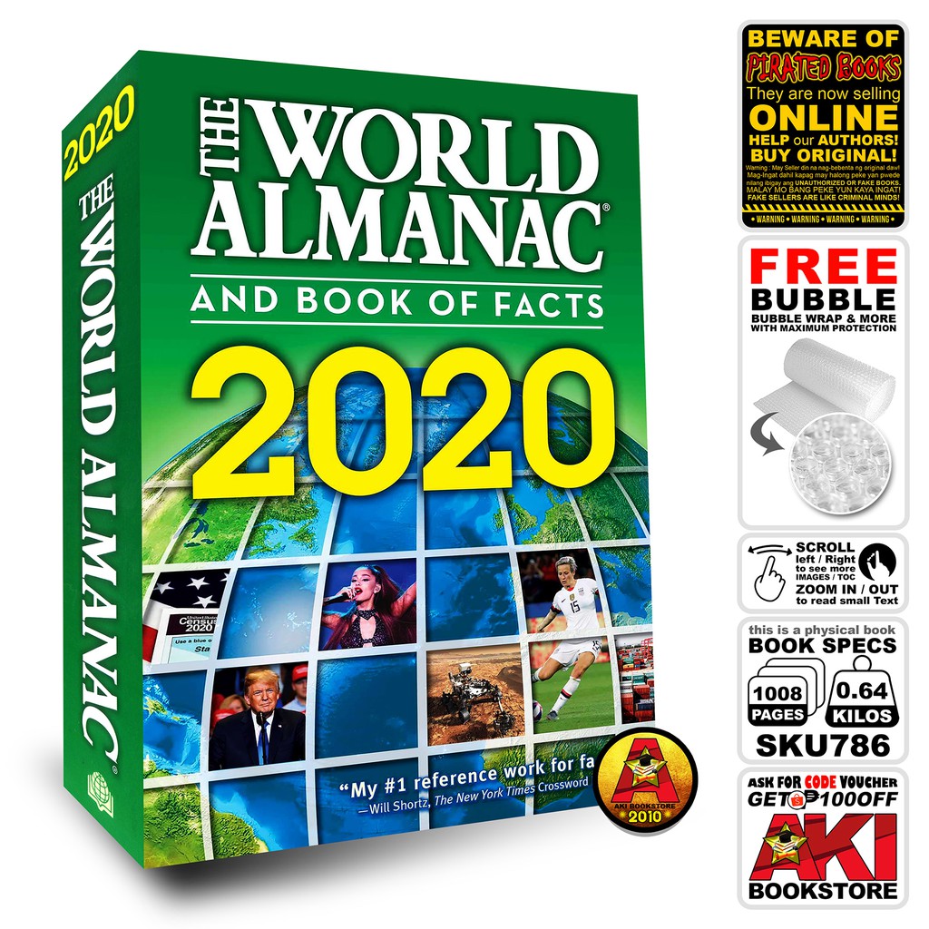AUTHENTIC The World Almanac and Book of Facts 2020 © 2020 Sarah Janssen ...