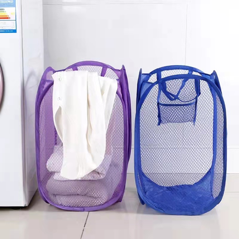 AIKI Mesh Laundry Dirty Sorting Storage Hamper Toy Sundries Organizer ...
