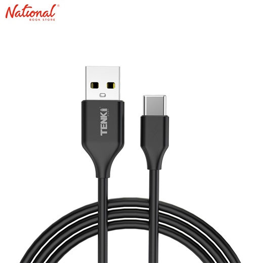 Tenki Cable Tc59T Type C Black National Book Store | Shopee Philippines