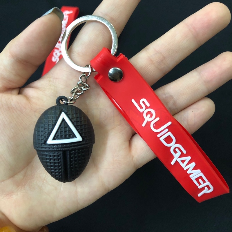 Squid Game 3D Keychain Pendant Backpack Pendant Trending Korean Movie ...