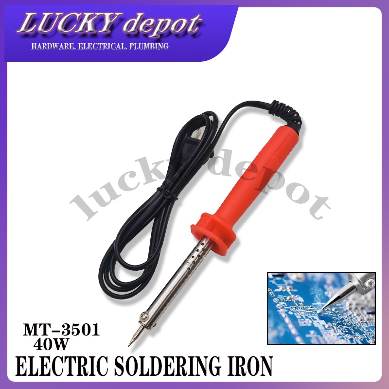 ELECTRIC SOLDER DESOLDERING SOLDERING IRON TOOL MT3501 40W | Shopee ...