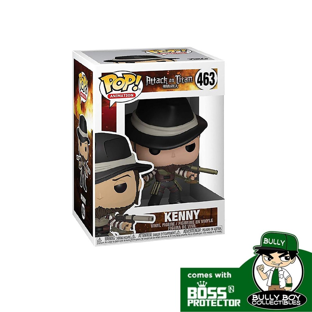 ☁POP! Animation: Attack On Titan - Kenny 463 With Boss Protector ...