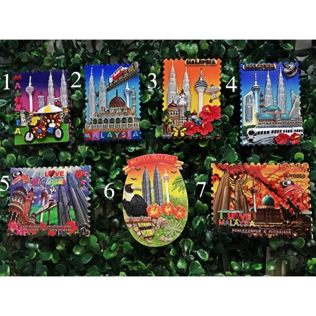 Malaysia souvenir ref magnet | Shopee Philippines