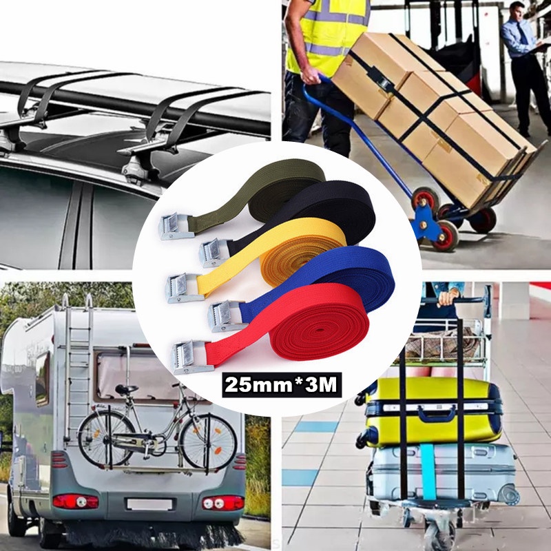 Cargo Rope 1PC ORANGE 9-10FT Cargo Strap HEAVY DUTY for Motor & E-Bike ...