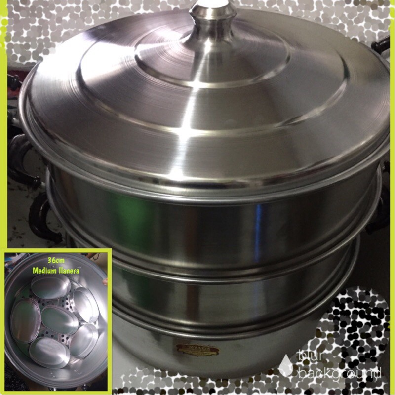 36cm Steamer w/ 12pcs Medium Llanera (PACKAGE) | Shopee Philippines