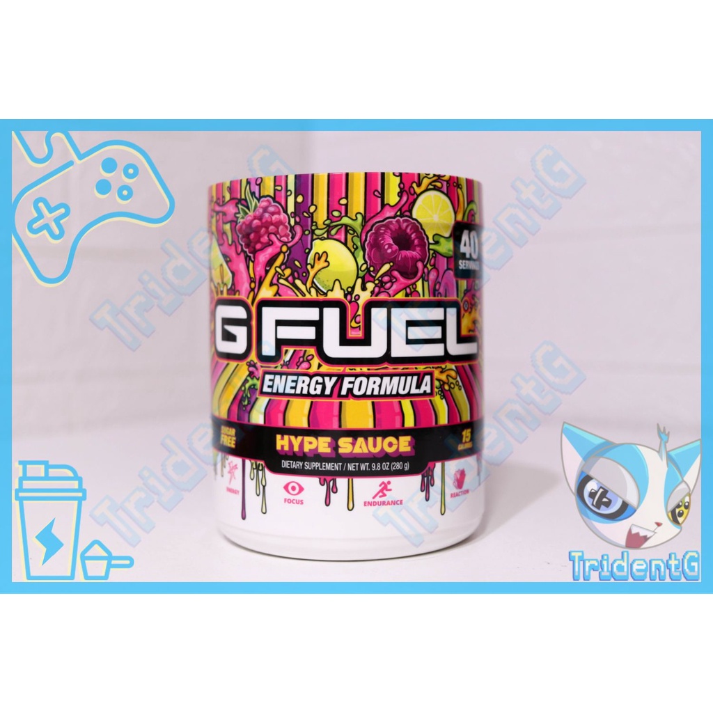 G Fuel HYPE SAUCE gfuel 40 servings (280g) | Shopee Philippines