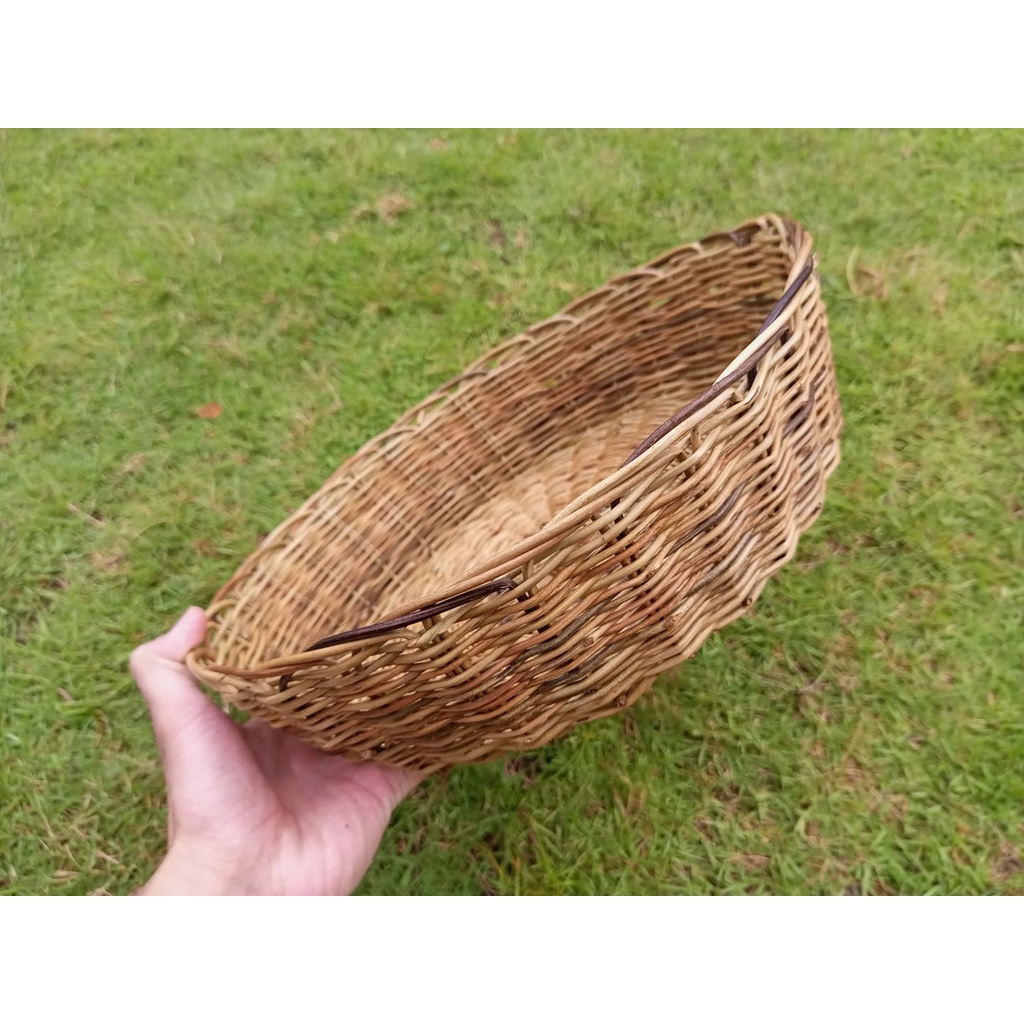 Native Rattan Nito Fruit Tray Basket - Handmade | Ideal for New Year ...