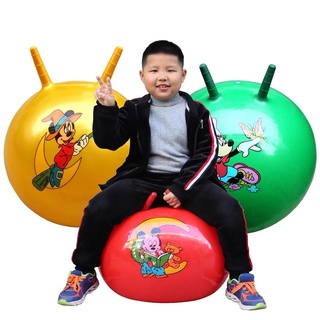 Hopper Ball Jumping Ball Bouncy Ball with Handle for Kids Age 3 6 Sit and Bounce Hopping Ball with Pump Shopee Philippines