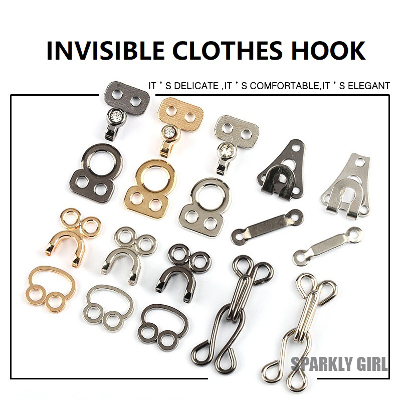Metal Invisible Buttons Trousers Hook（Buy 3 Get 1 Free）Suit Pants Hook ...
