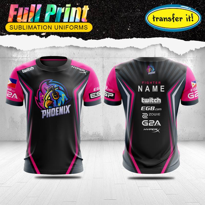 Online Gamer Shirt Full Sublimation Personalized IGN Drifit Quickdry T ...