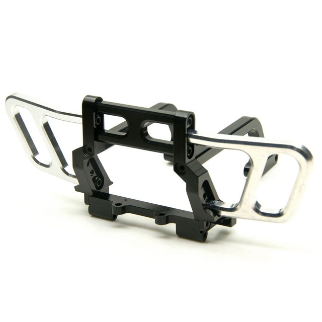 RC Car Front Bumper Kit Aluminum Alloy Bumper Bull Bar for 1/10 RC Rock ...