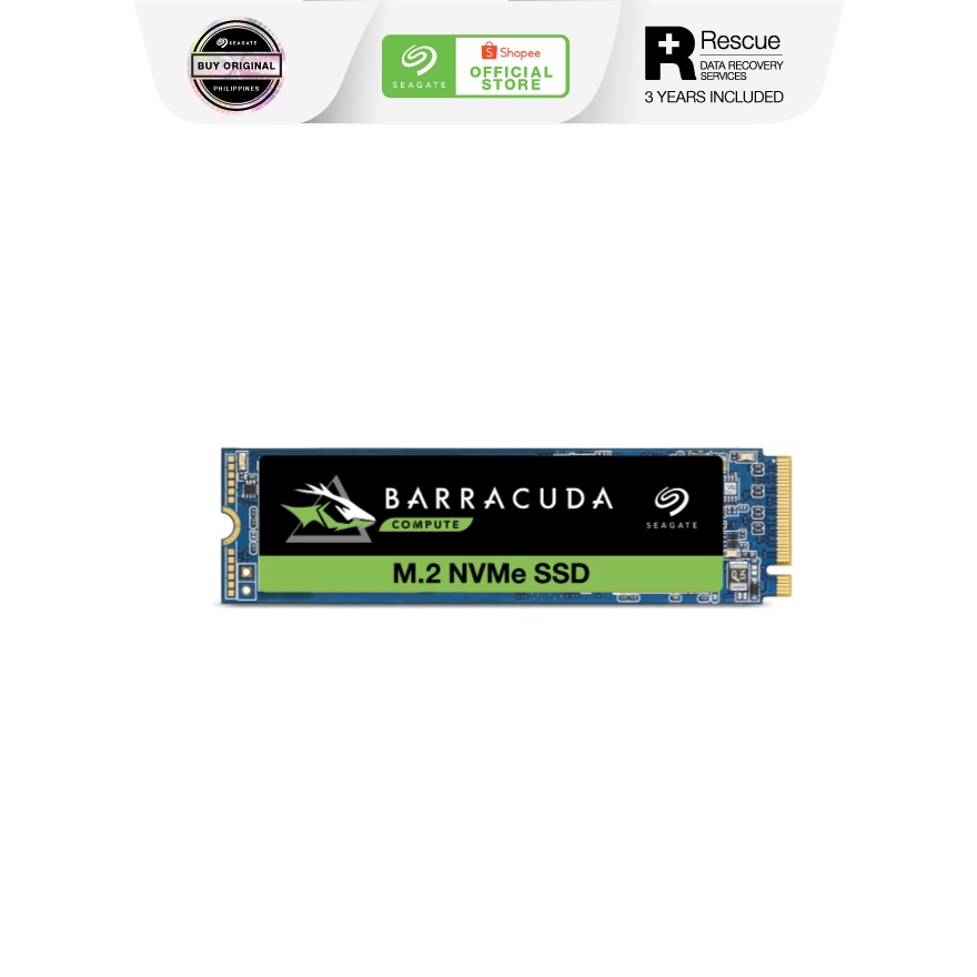 Seagate BarraCuda Compute 510 256GB M.2 NVMe Internal SSD Solid State ...