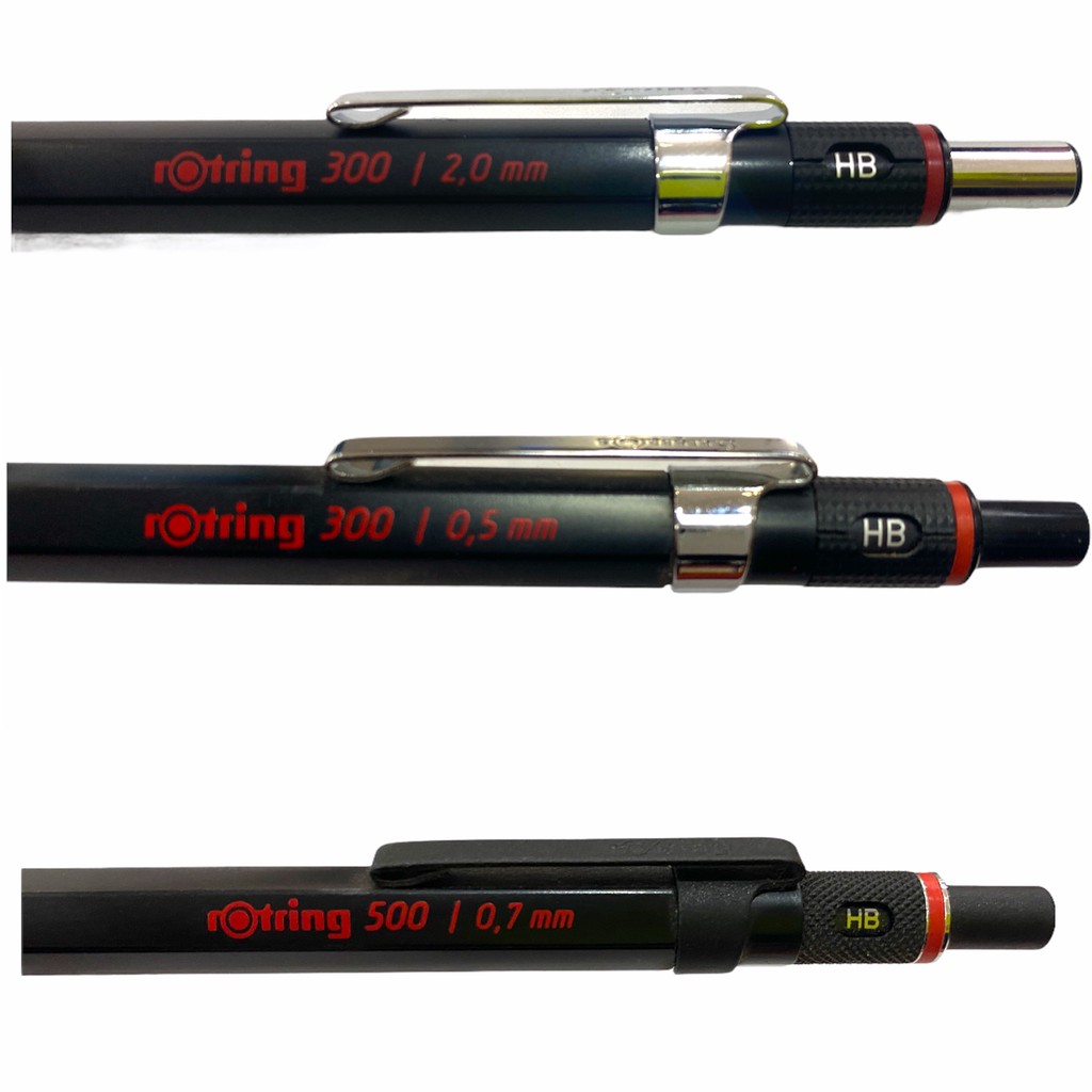Rotring 300 Series Mechanical Pencil 0.5/0.7/2.0 mm. | Shopee Philippines