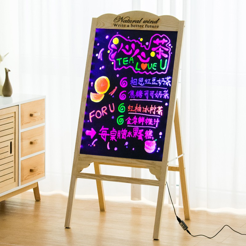 LED Electronic Light Fluorescent Board Advertising Display Board ...