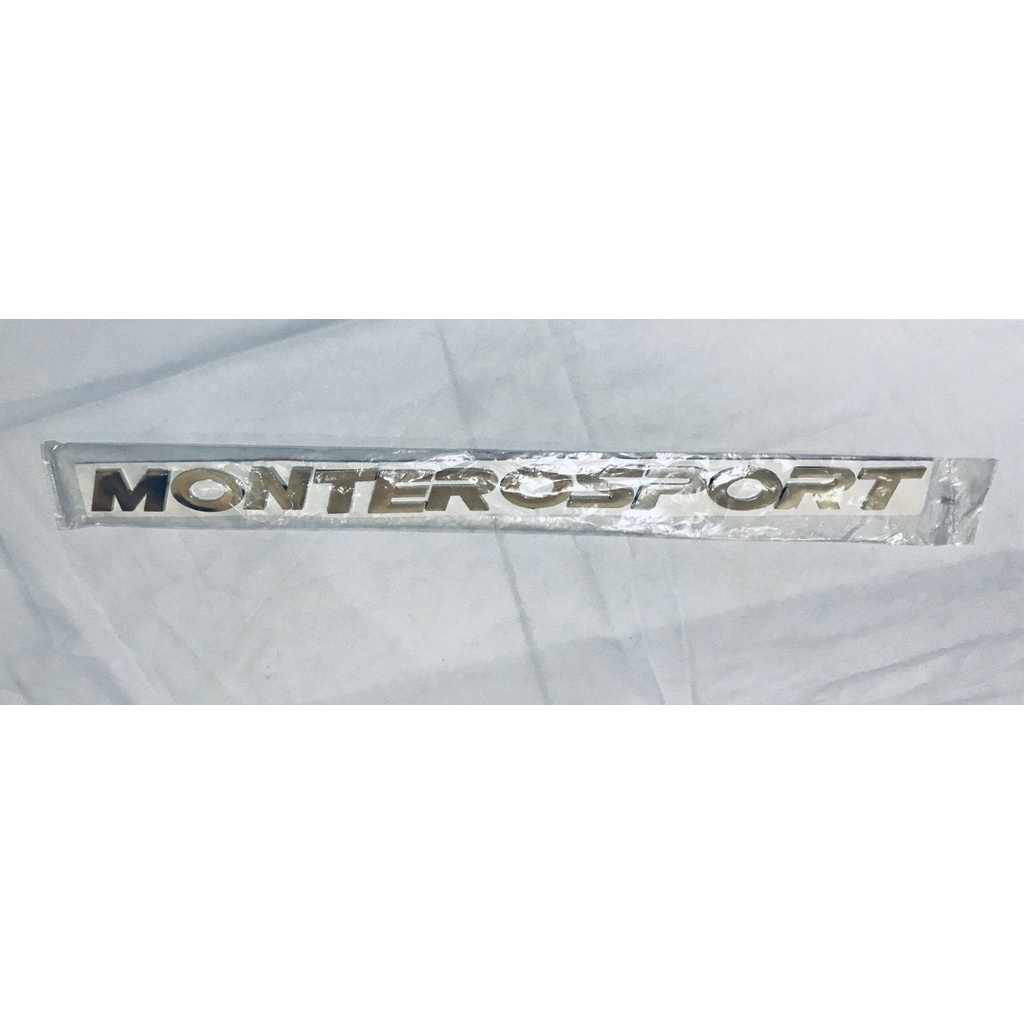 Mitsubishi Montero Sport - Hood Emblem w/ Guide Metallic Silver (Thick ...