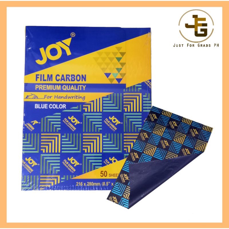 Joy Blue and Black Film Carbon Paper by 50's /100's | Shopee Philippines