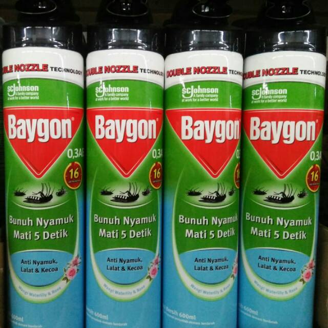 Baygon Waterlily & Rose 600ml | Shopee Philippines