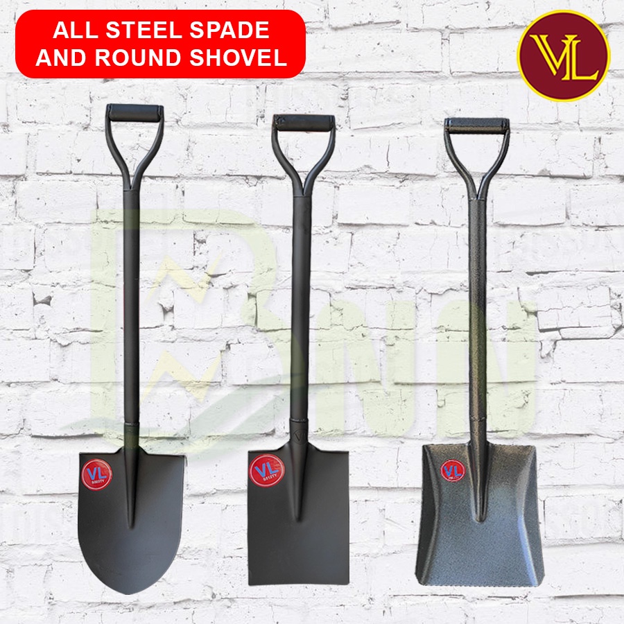 VL Steel Shovel Pala Construction Home Garden Tools Lowest Price BNN ...