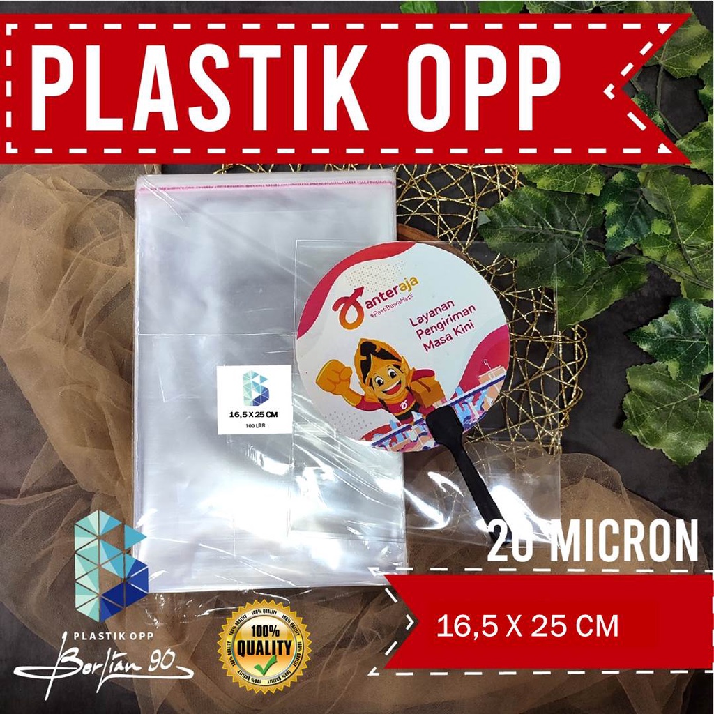 Plastic OPP 16.5 X 25 CM 20 MIC / Plastic Invitation Card / Plastic ...