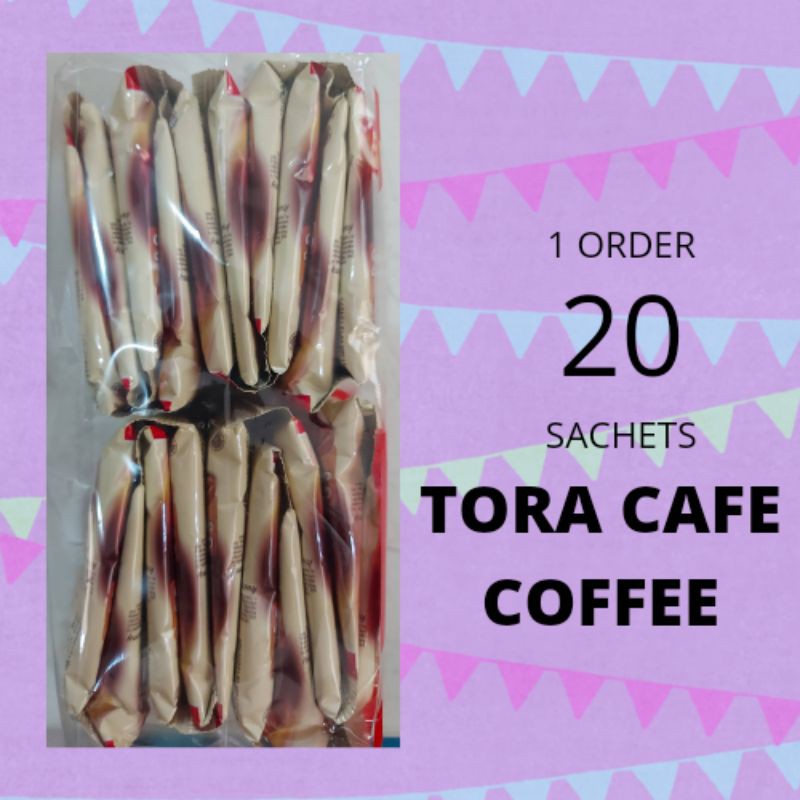 Tora Cafe Coffee Buy 10 Get 10 Free (20 pcs per Pack) | Shopee Philippines