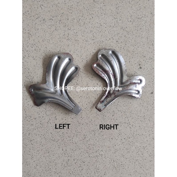 Leaves dahon metal art bakal iron design for bed gate railings grills ...